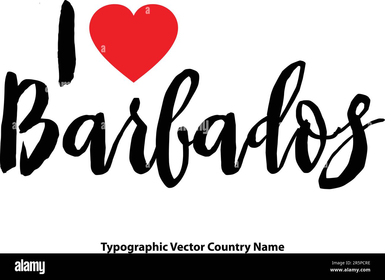 Country Name In Elegant Typography Text Lettering Vector Art Design ...