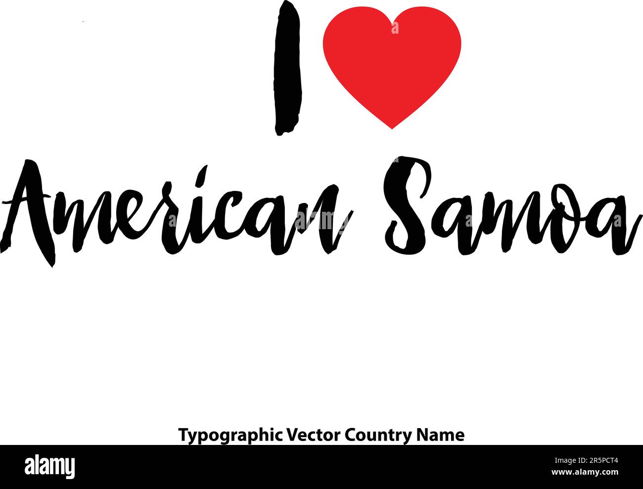 Country Name In Elegant Typography Text Lettering Vector Art Design ...