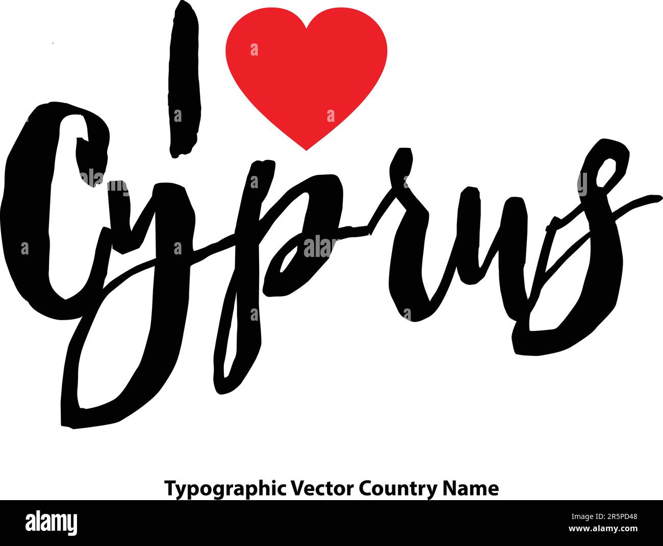 Country Name In Elegant Typography Text Lettering Vector Art Design ...