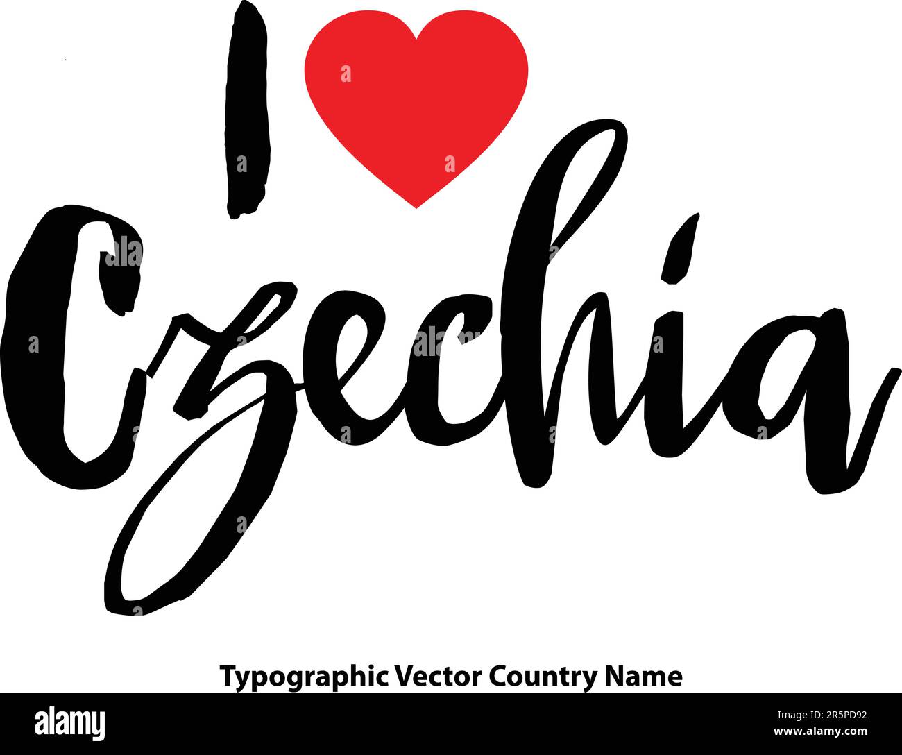 Country Name In Elegant Typography Text Lettering Vector Art Design ...