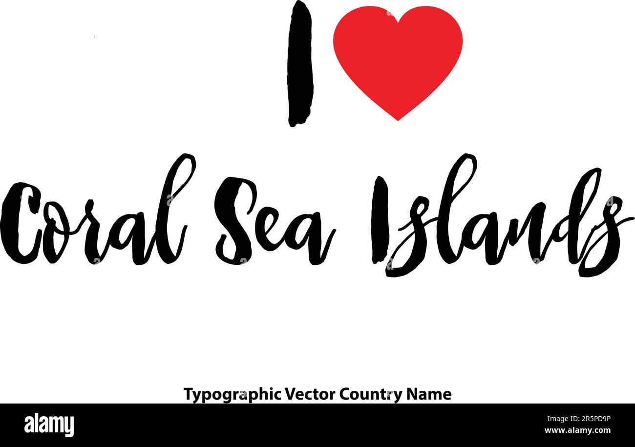 Country Name In Elegant Typography Text Lettering Vector Art Design ...