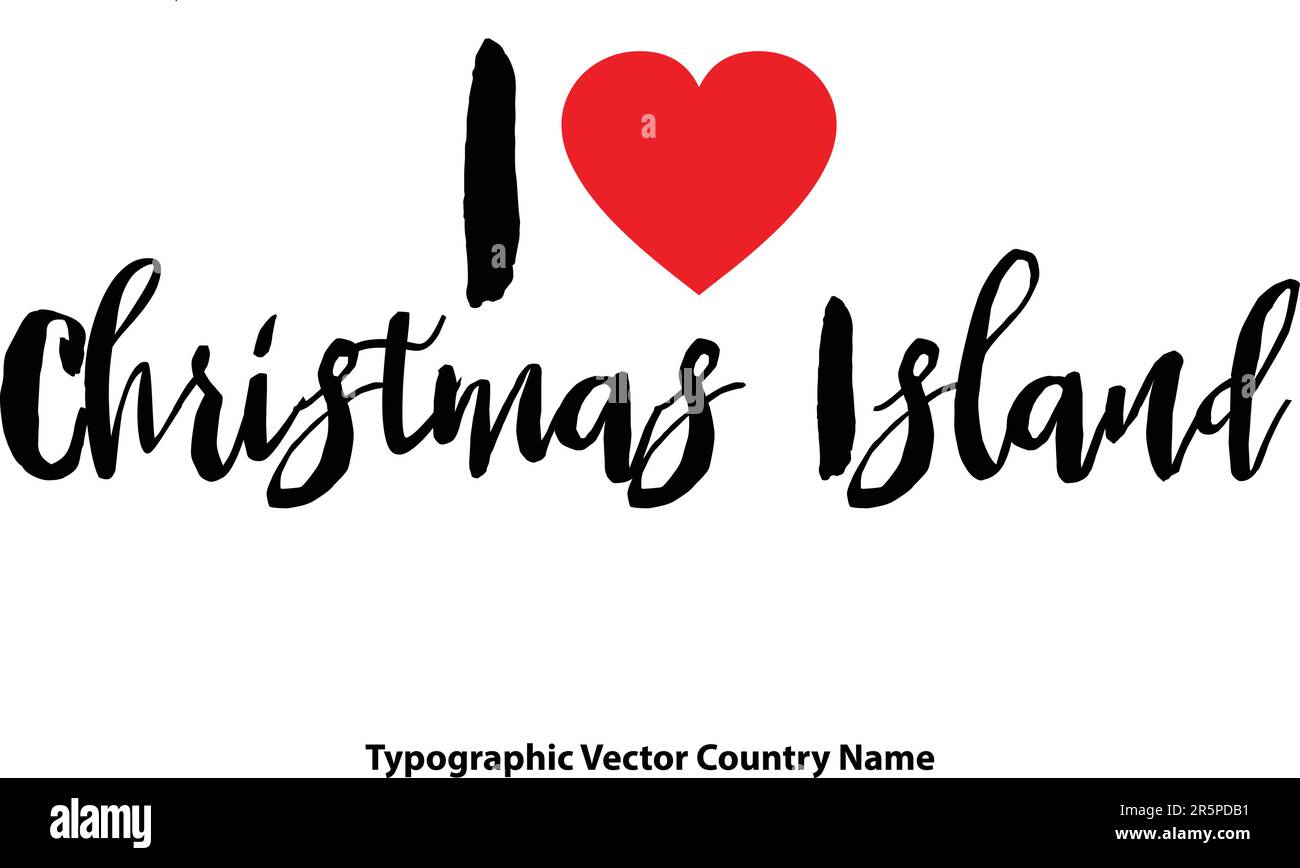 Country Name In Elegant Typography Text Lettering Vector Art Design ...