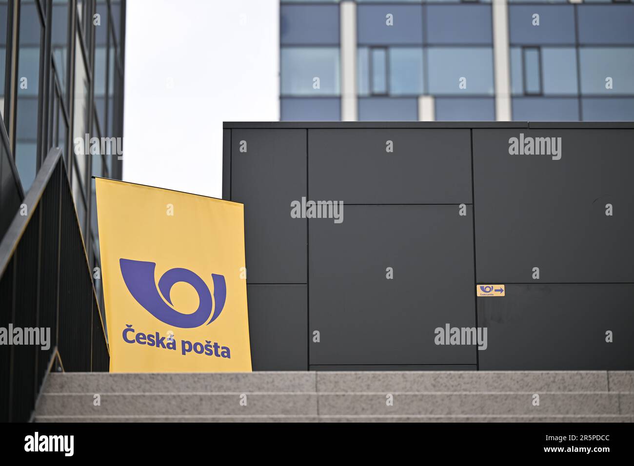 Brno, Czech Republic. 05th June, 2023. A new branch of the Czech Post ...