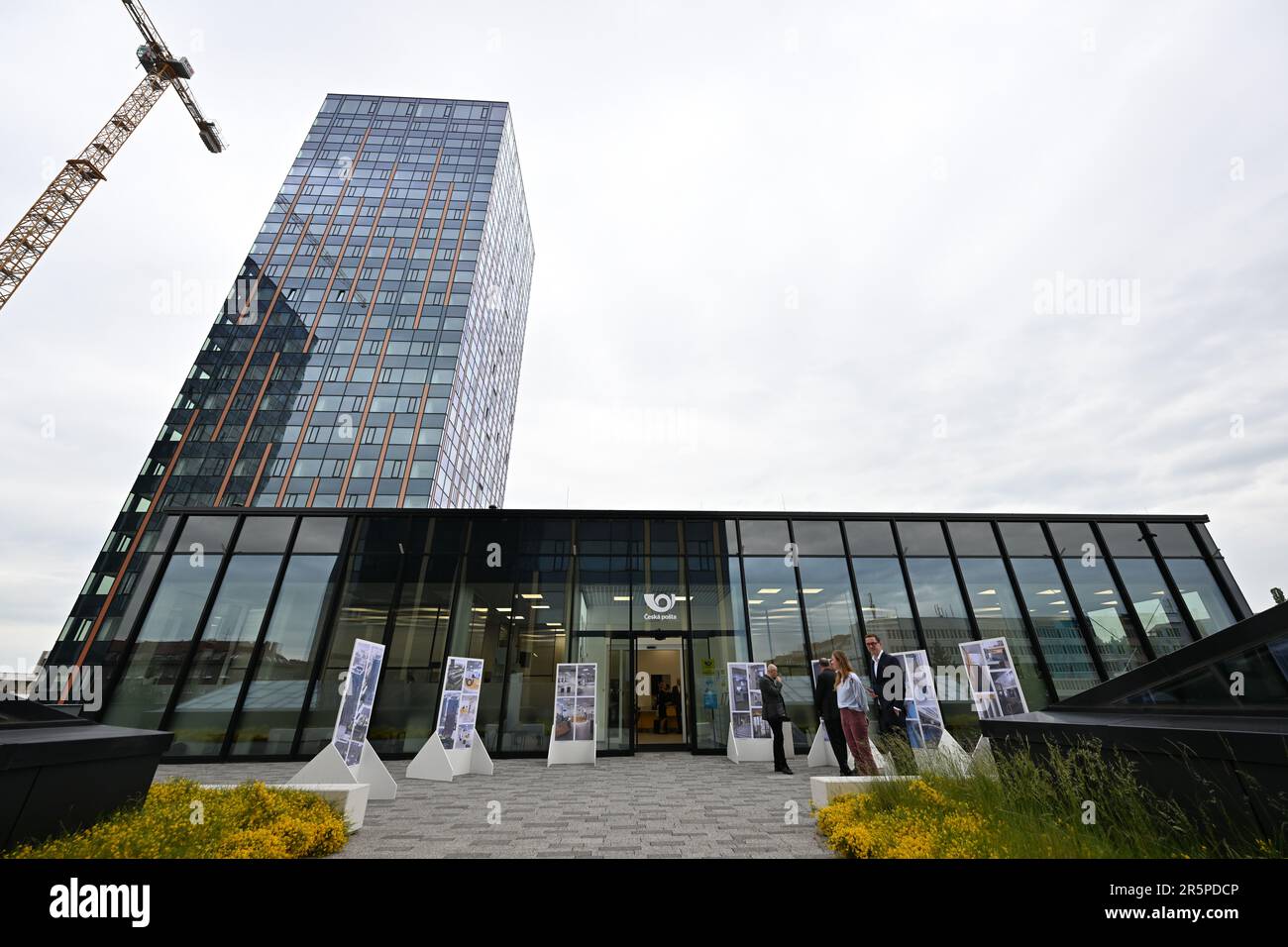 Brno, Czech Republic. 05th June, 2023. A new branch of the Czech Post ...