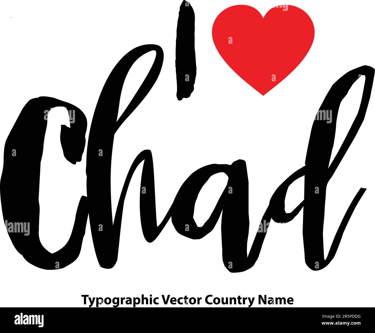 Country Name In Elegant Typography Text Lettering Vector Art Design ...