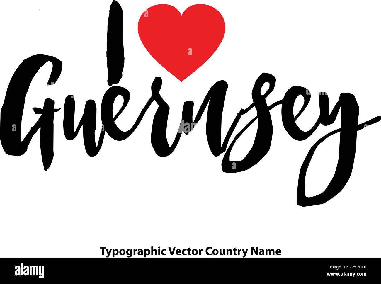 Country Name In Elegant Typography Text Lettering Vector Art Design ...