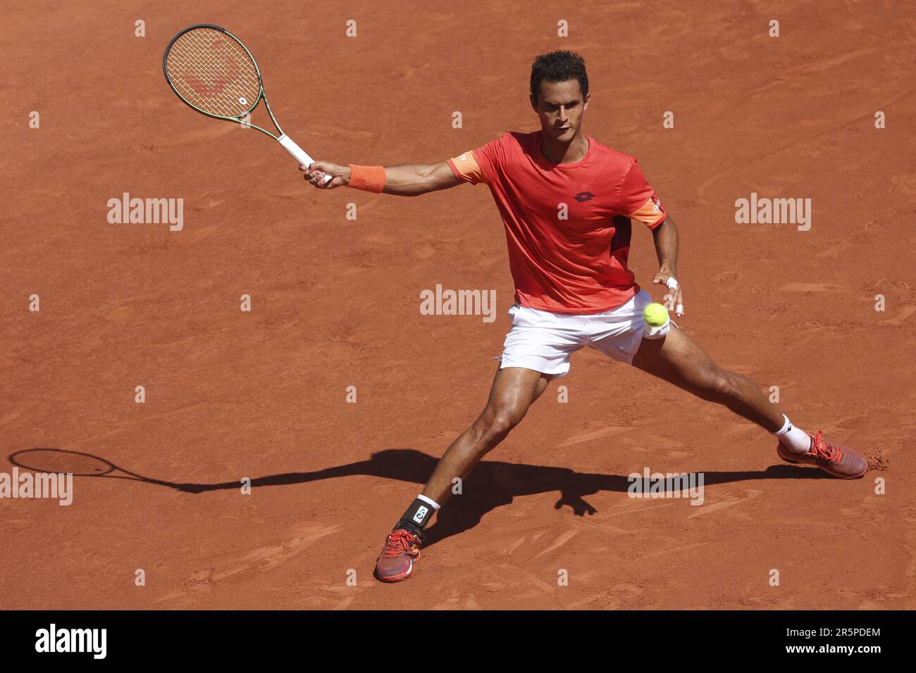 Juan Pablo Varillas Of Peru During Day 8 Of The 2023 French Open