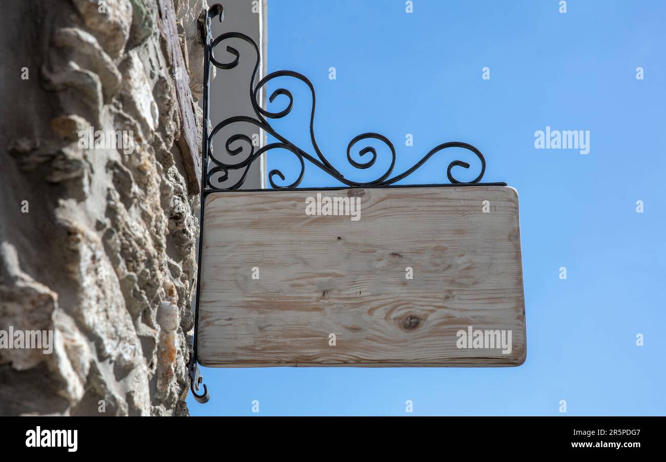 Antique Wood Sign Template