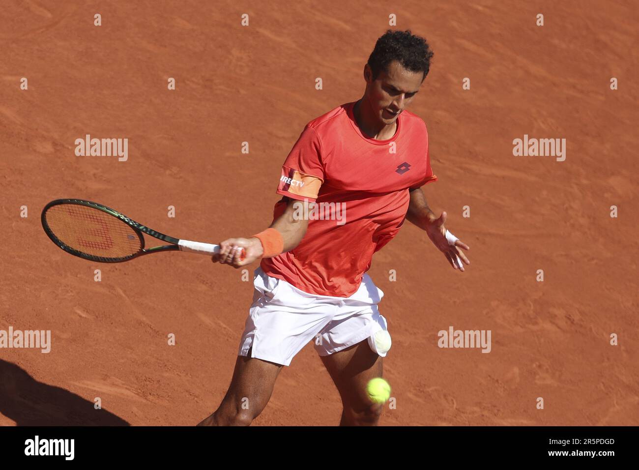 Juan Pablo Varillas Of Peru During Day 8 Of The 2023 French Open