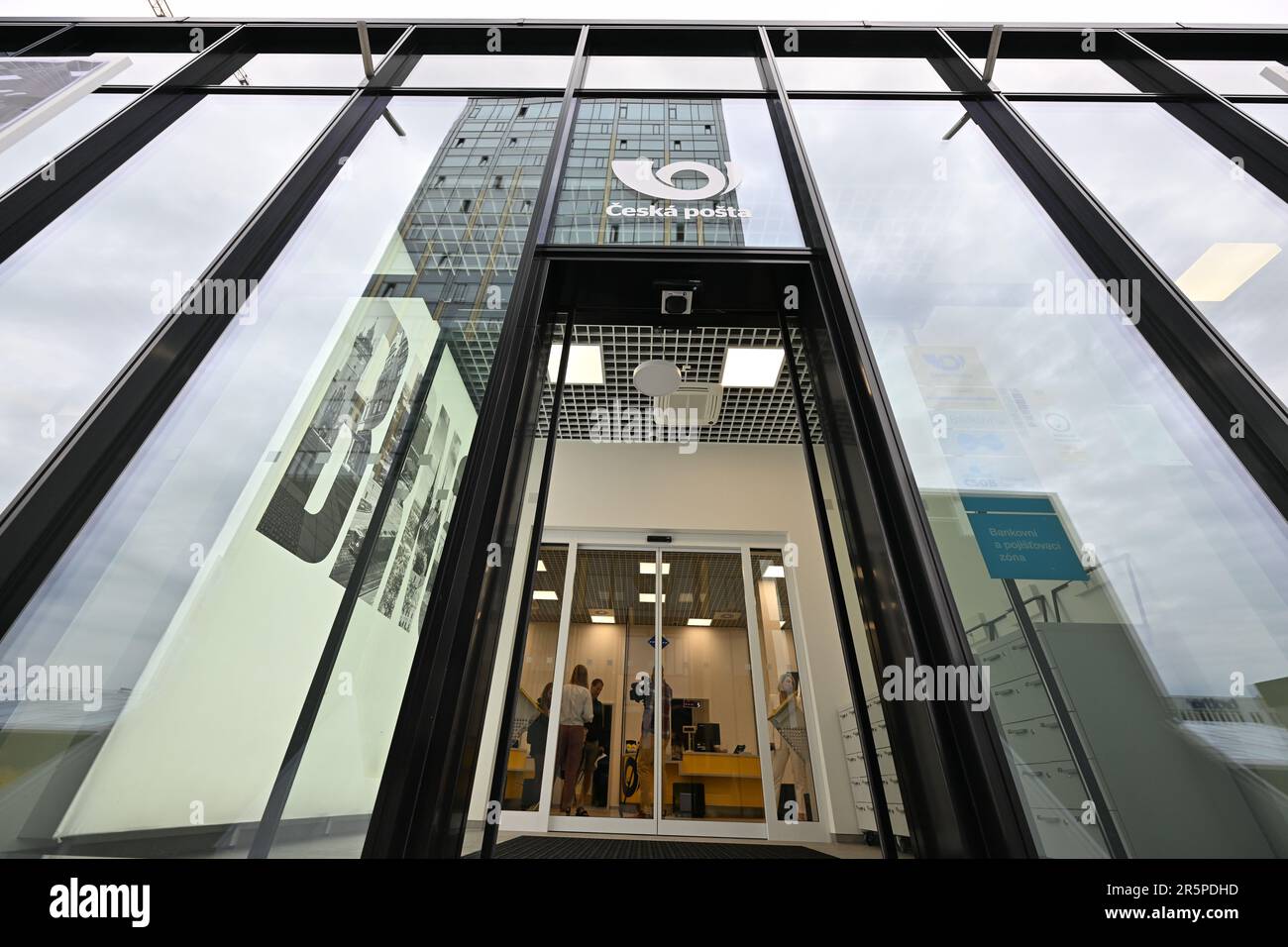 Brno, Czech Republic. 05th June, 2023. A new branch of the Czech Post ...