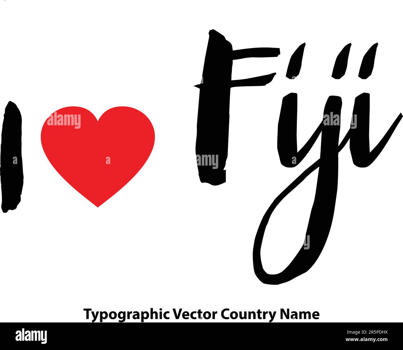 Country Name In Elegant Typography Text Lettering Vector Art Design ...