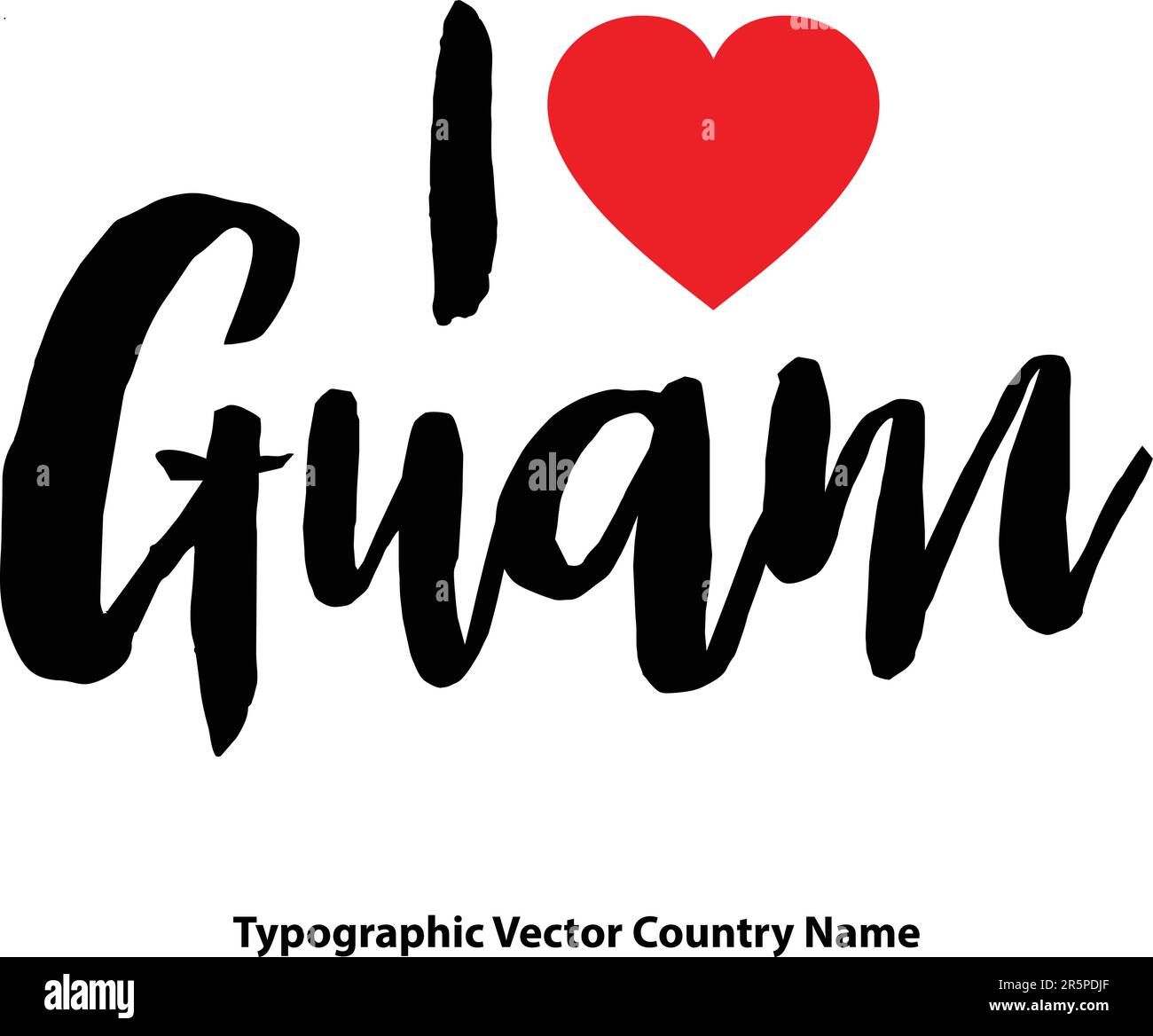 Country Name In Elegant Typography Text Lettering Vector Art Design ...