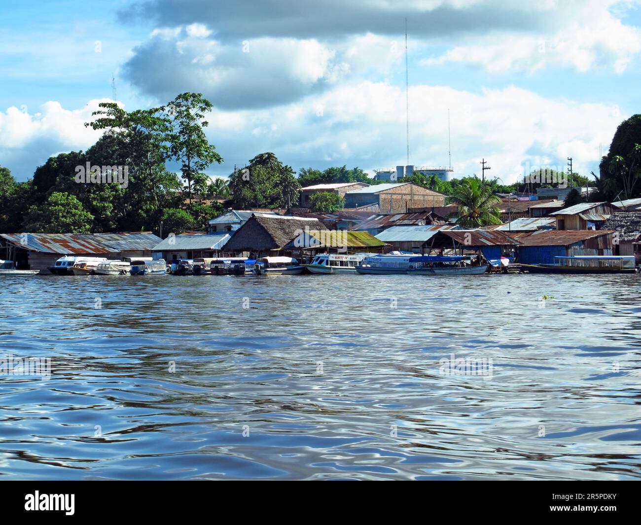 The Amazon river, Peru in South America Stock Photo - Alamy