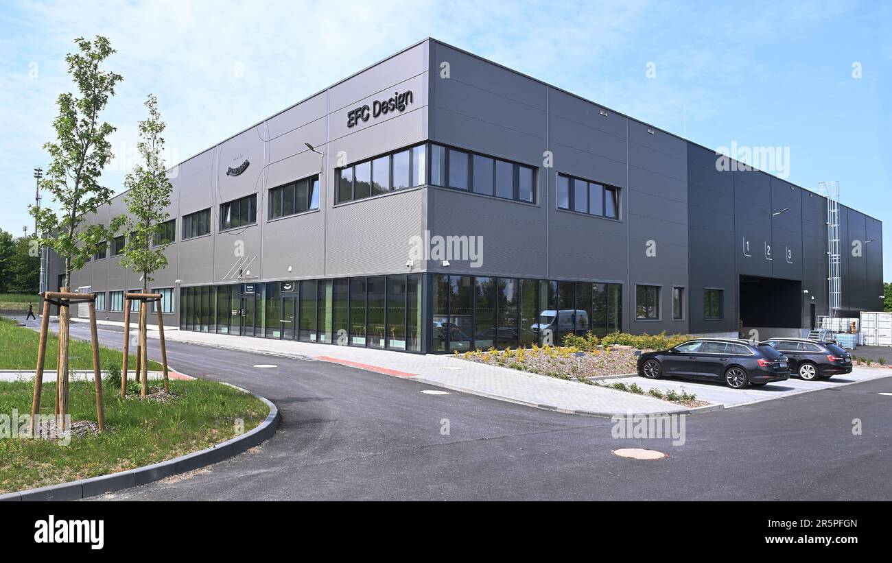 Koprivnice, Czech Republic. 30th May, 2023. Remoska company produces ...