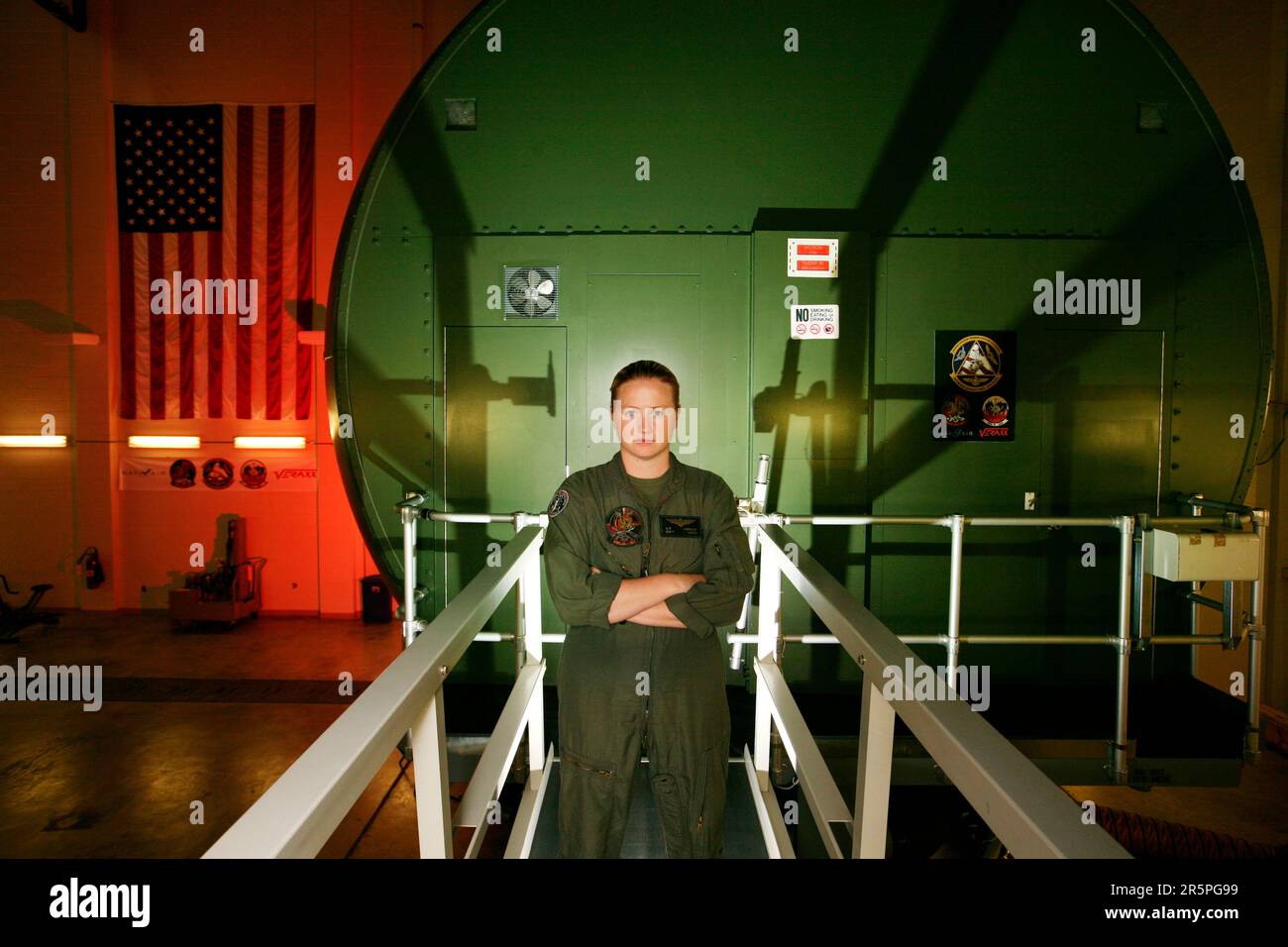 Portrait of a female Marine First Lieutenant, who has served two tours ...