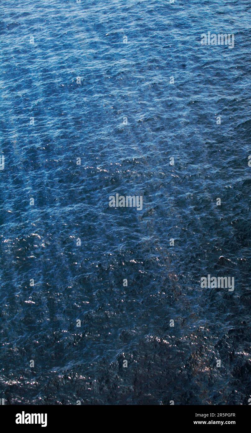 Ribbons of oil in Gulf waters look like tiger stripes high above the ...