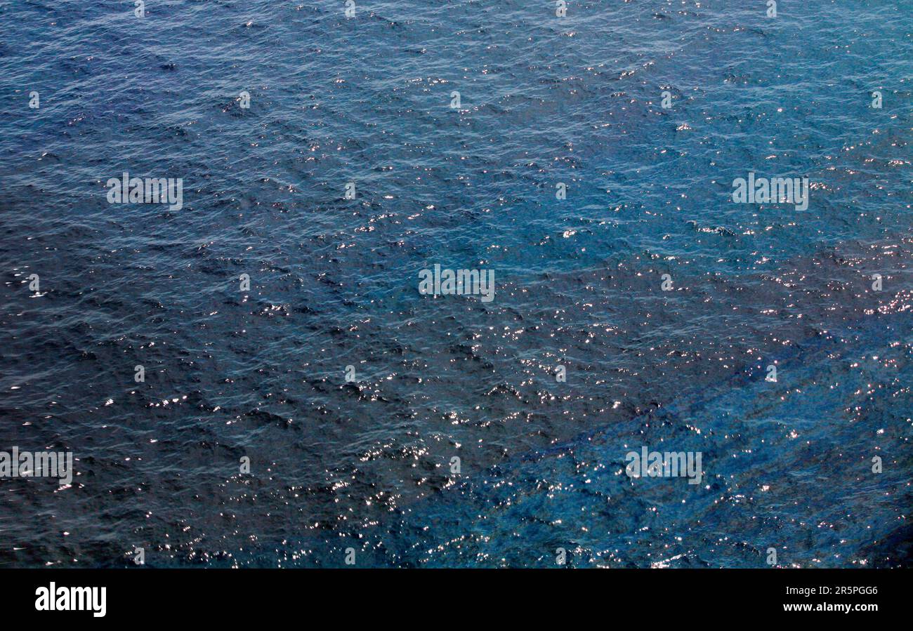 Ribbons of oil in Gulf waters look like tiger stripes high above the ...