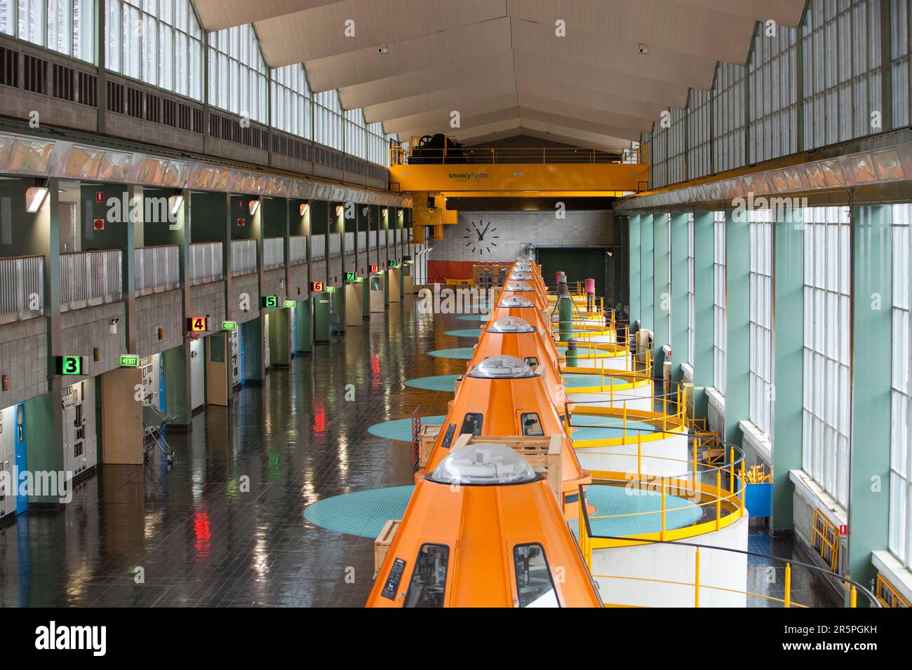 Turbines in Murray 1 power station. Murray 1 is the 2nd largest power ...