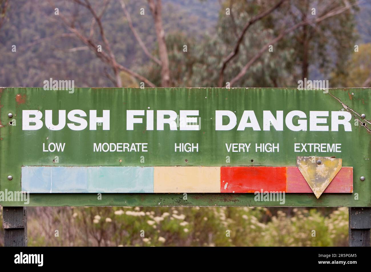 Extreme fire conditions in the Snowy mountains, New South Wales ...