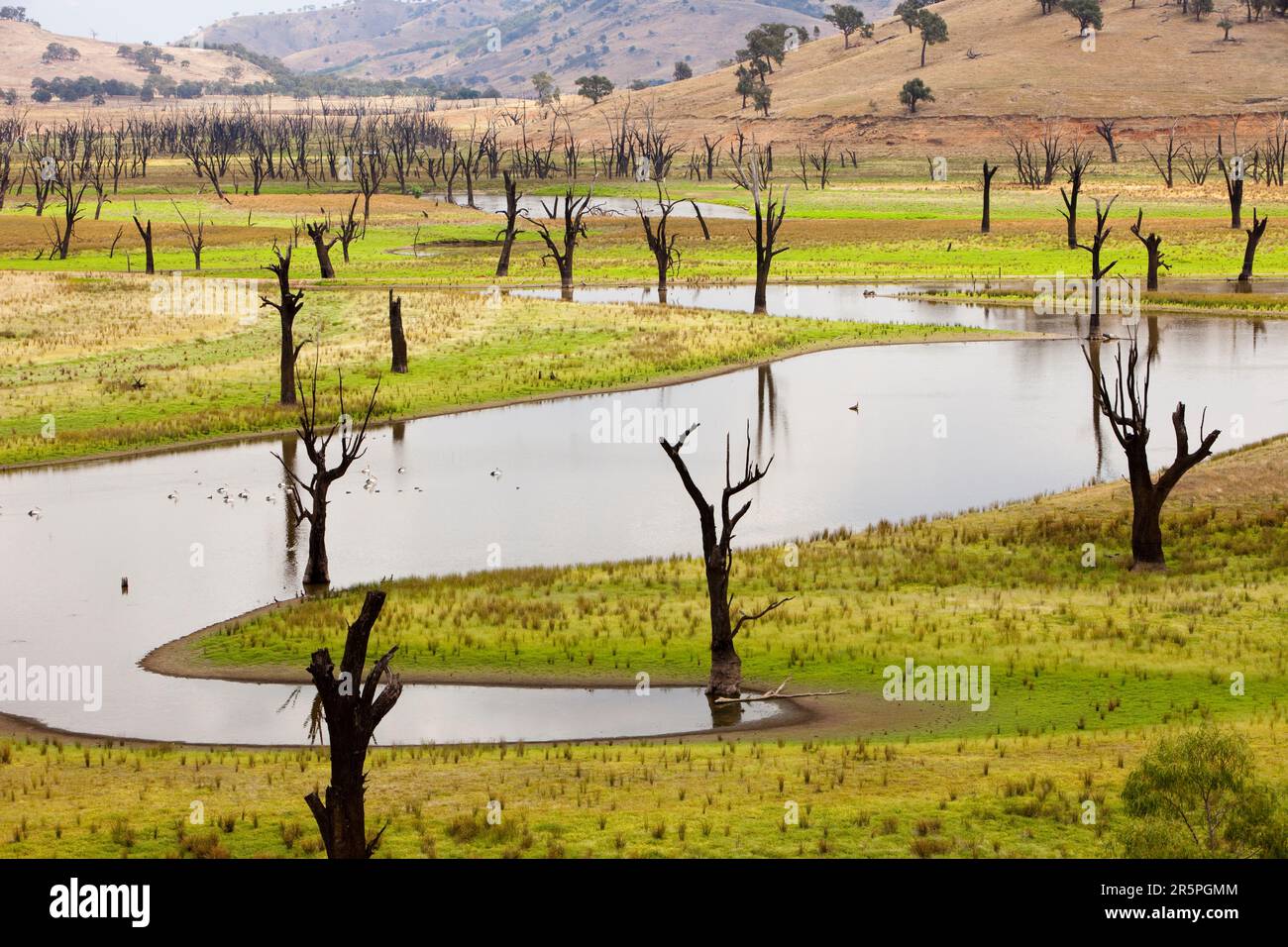 Most of Victoria and New South Wales in Australia has been in the grip ...