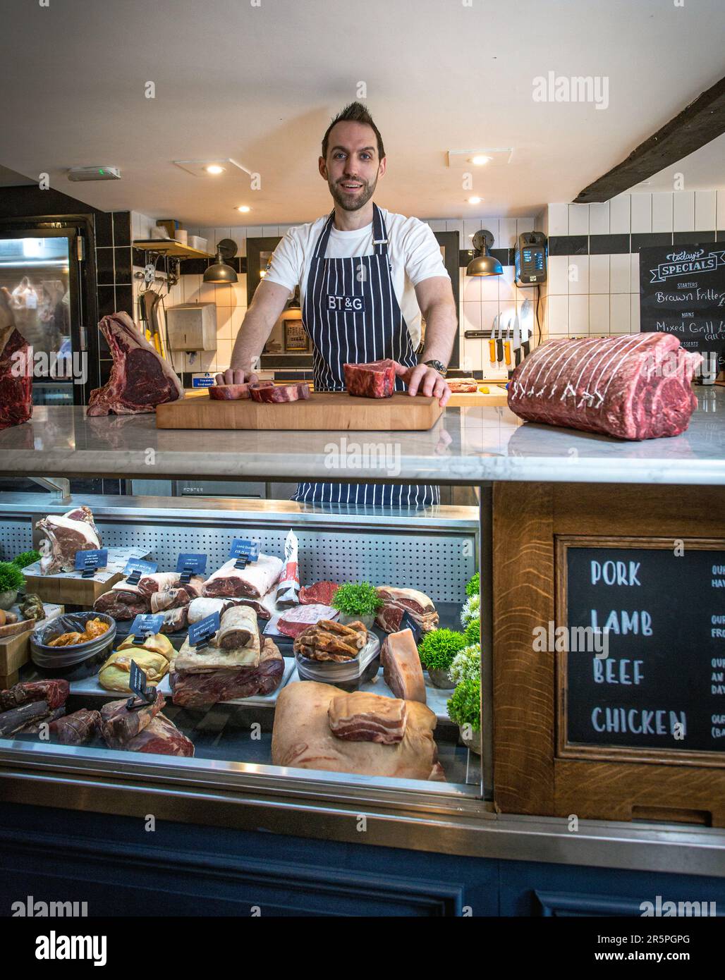 The Butchers Tap and Grill in Marlow, Buckinghamshire, UK Stock Photo ...