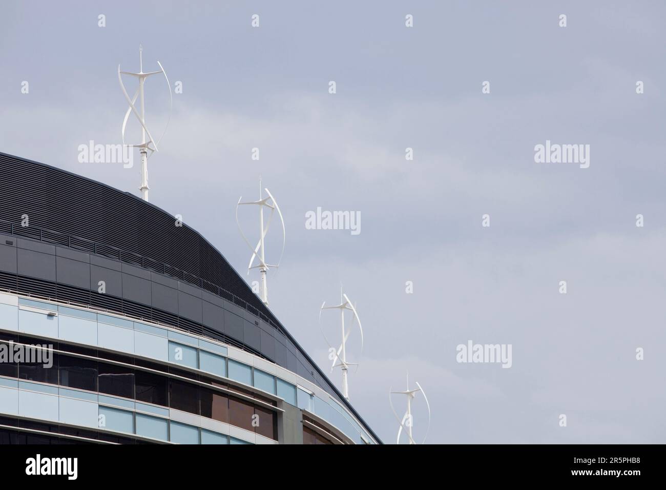 Vertical Axis Wind Turbine Rooftop