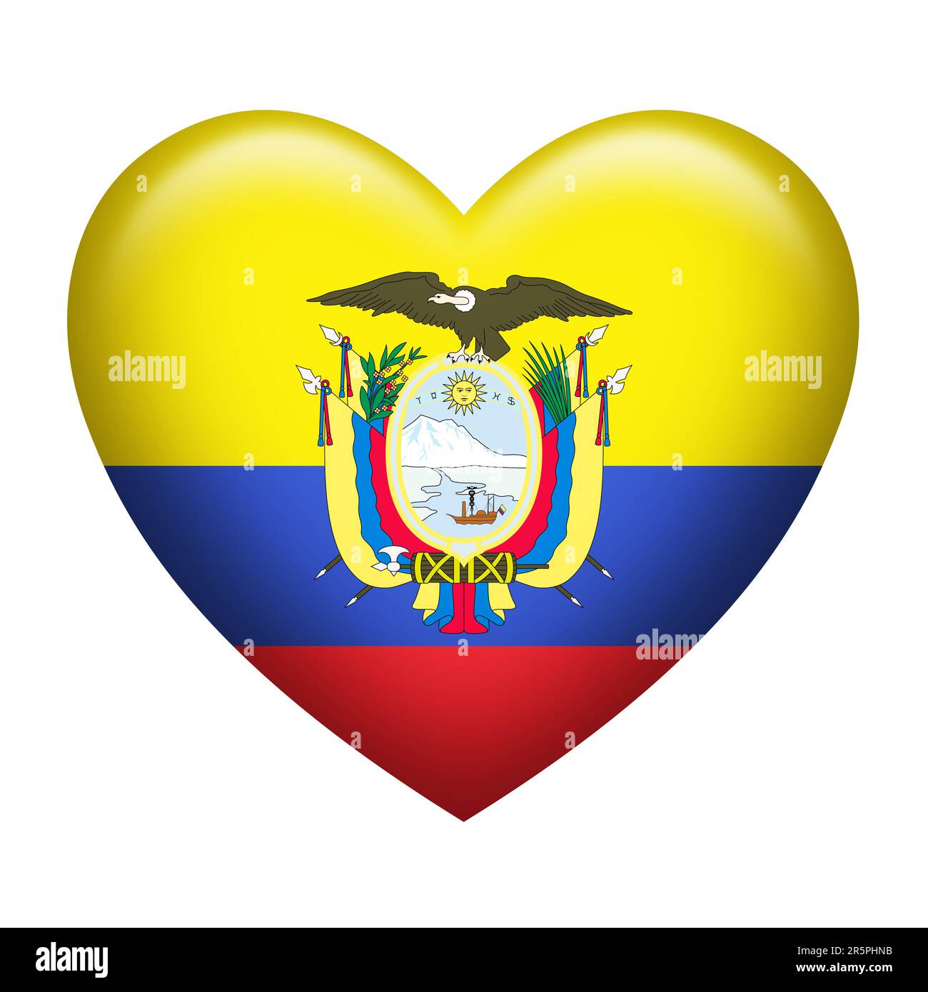 Ecuador heart hi-res stock photography and images - Alamy