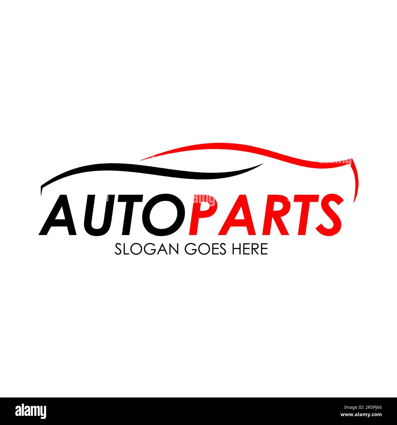 Simple Elegant Automotive Logo Template Stock Vector Image & Art - Alamy