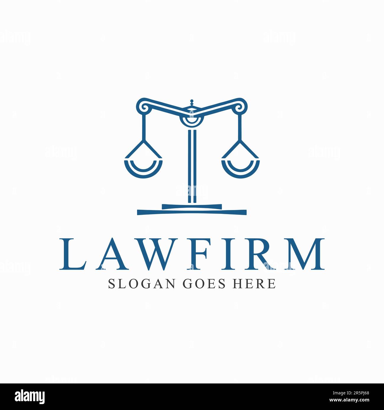 Law Firm Logo Vector