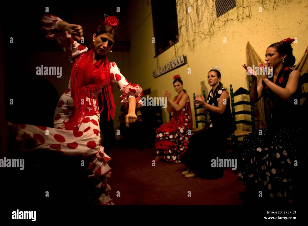 Traditional spanish costume polka dot hi-res stock photography and ...