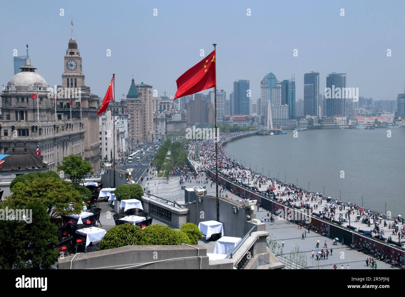 Shanghai's New Bund Stock Photo - Alamy