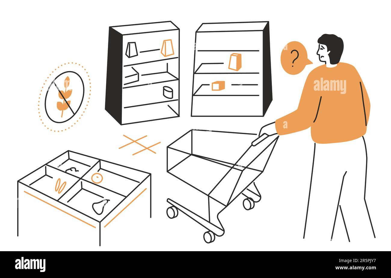 Retail shortage Cut Out Stock Images & Pictures - Alamy