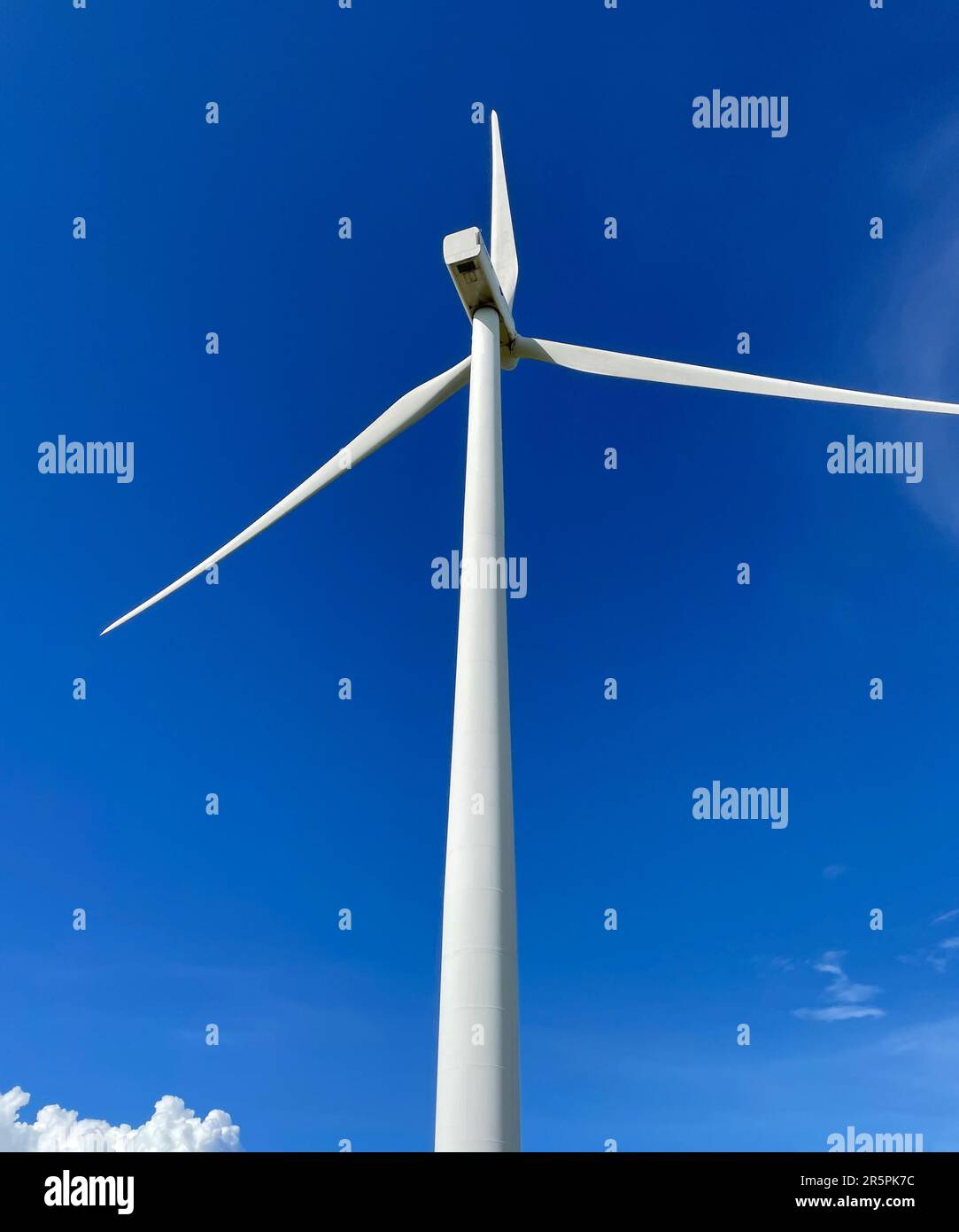 Wind Turbine Providing Energy to Province Stock Photo - Alamy