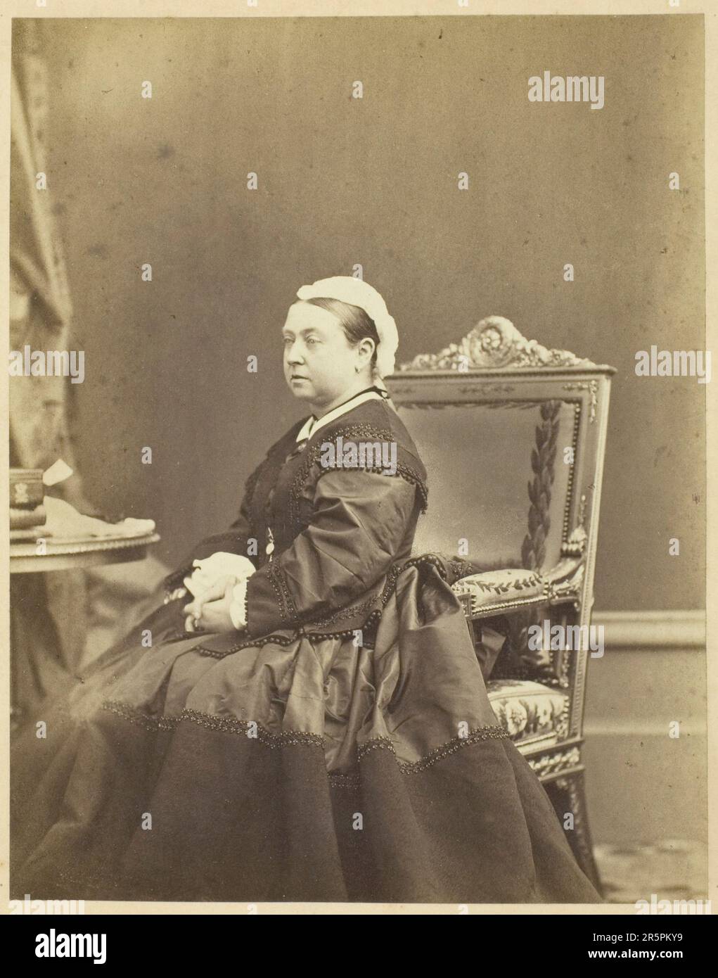 Her Majesty, Queen Victoria Date: December 1866 Artist: André-Adolphe ...