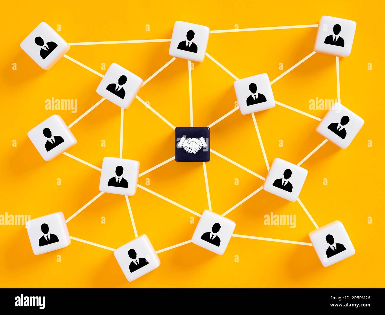 Business deal and agreement. Common goals and team collaboration ...