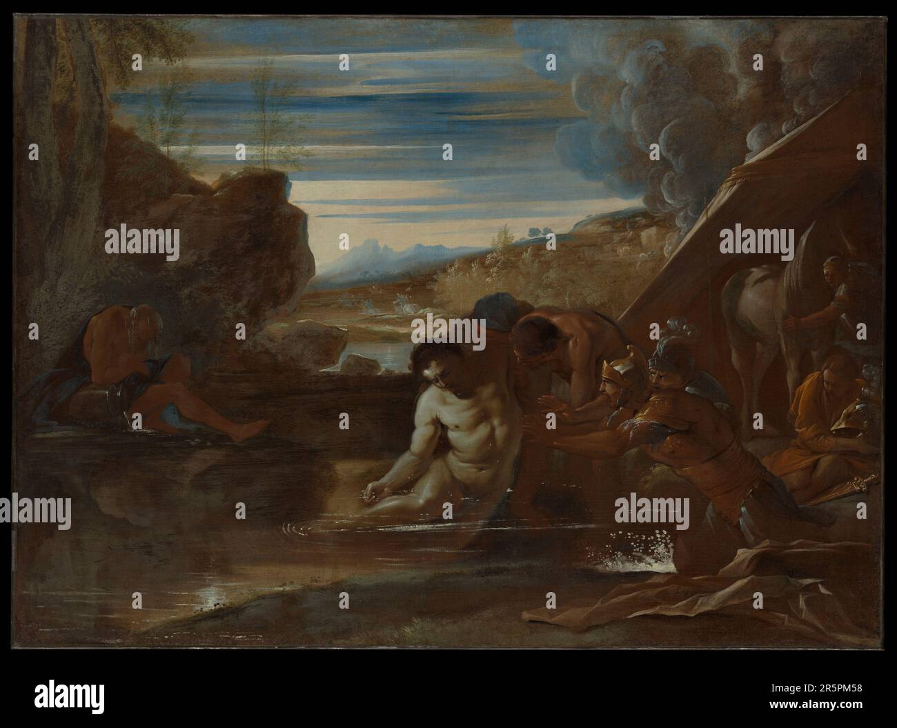 Alexander the Great Rescued from the River Cydnus Artist: Pietro Testa ...