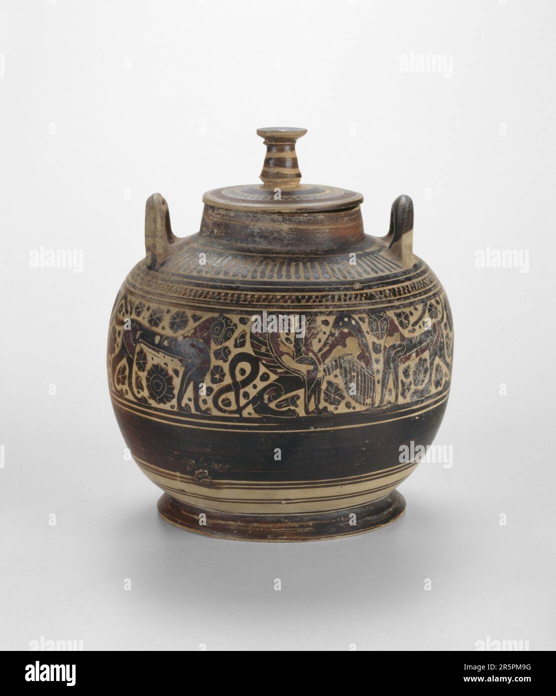 Pyxis (Container for Personal Objects) Date: 580-570 BCE Artist ...