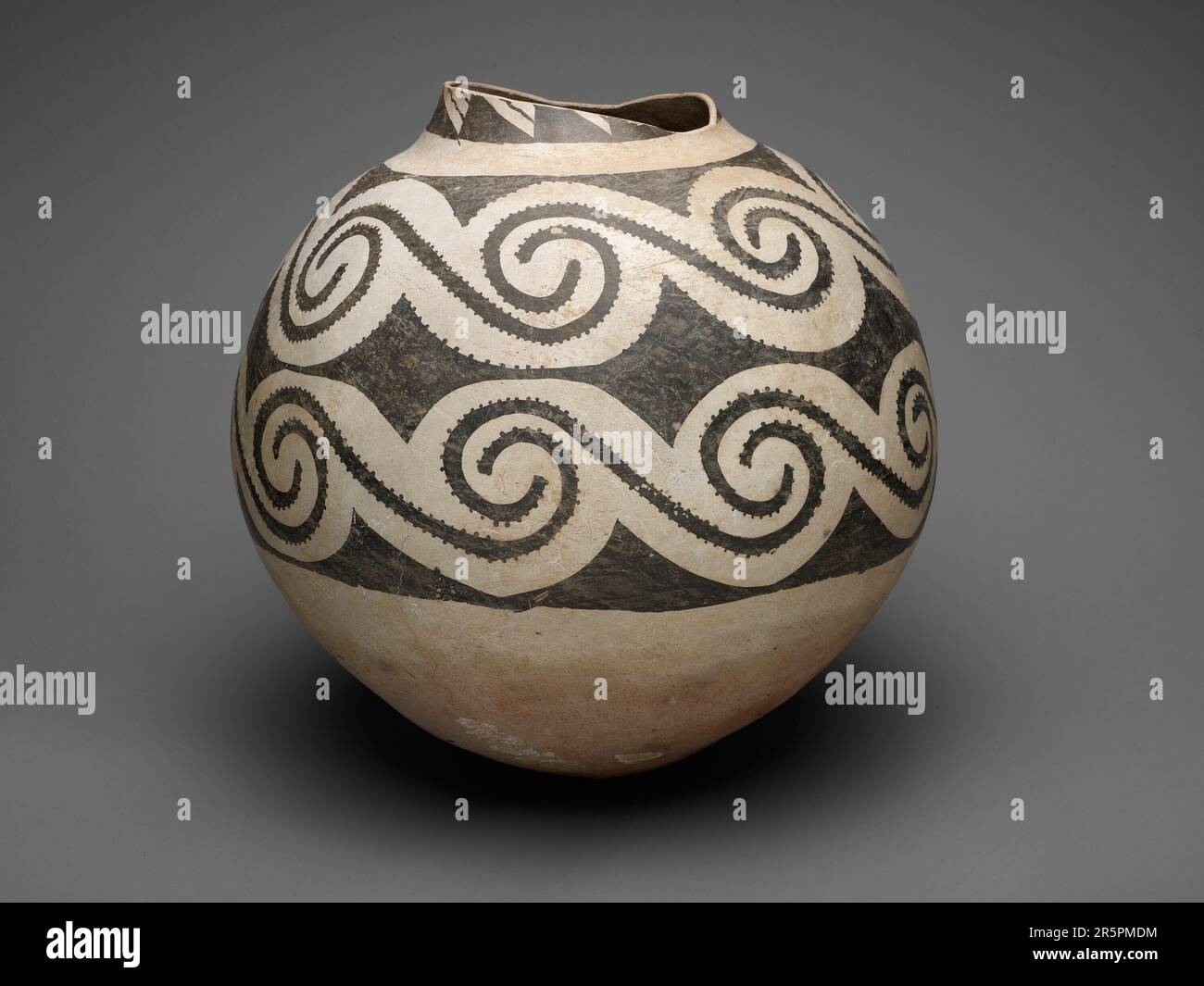 Storage Jar with Horizontal Bands of Interlocking Scrolls Date: A.D ...