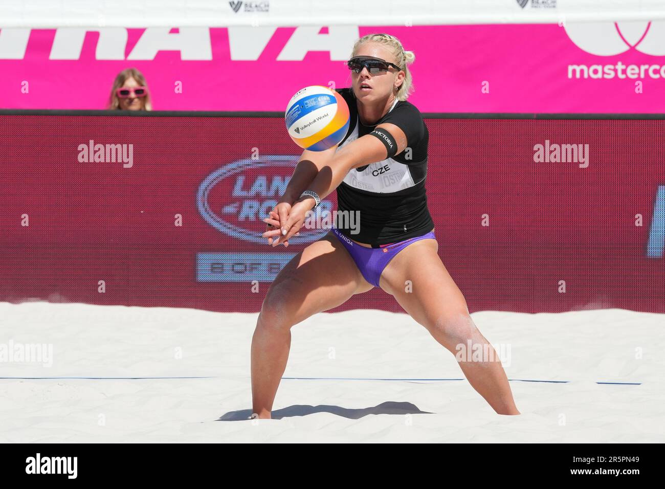 Barbora Hermannova and Marie-Sara Stochlova (Czech Republic), pictured ...