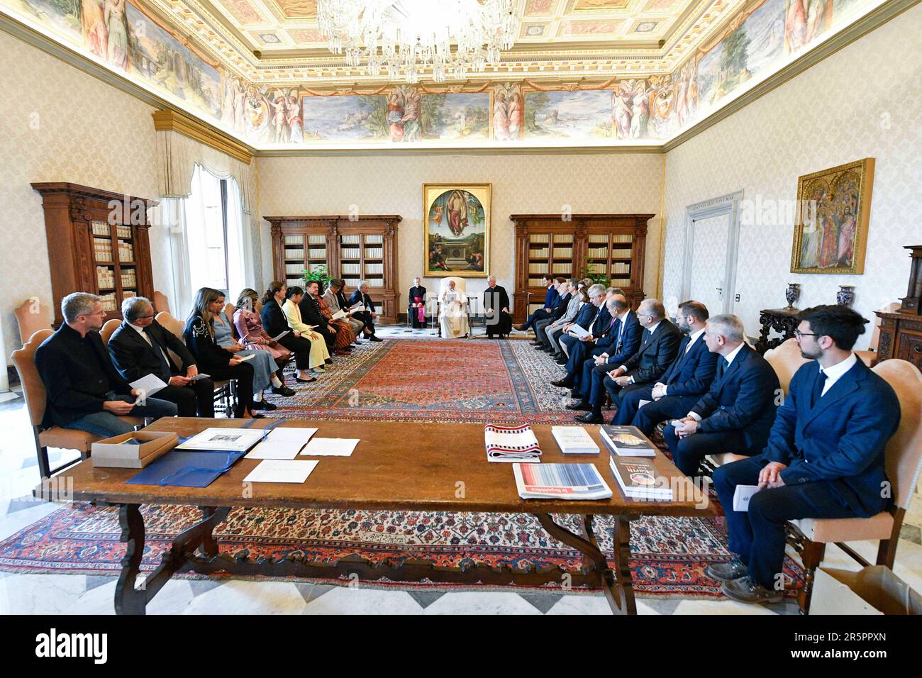Vatican, Vatican. 05th June, 2023. Pope Francis Receives in Audience ...