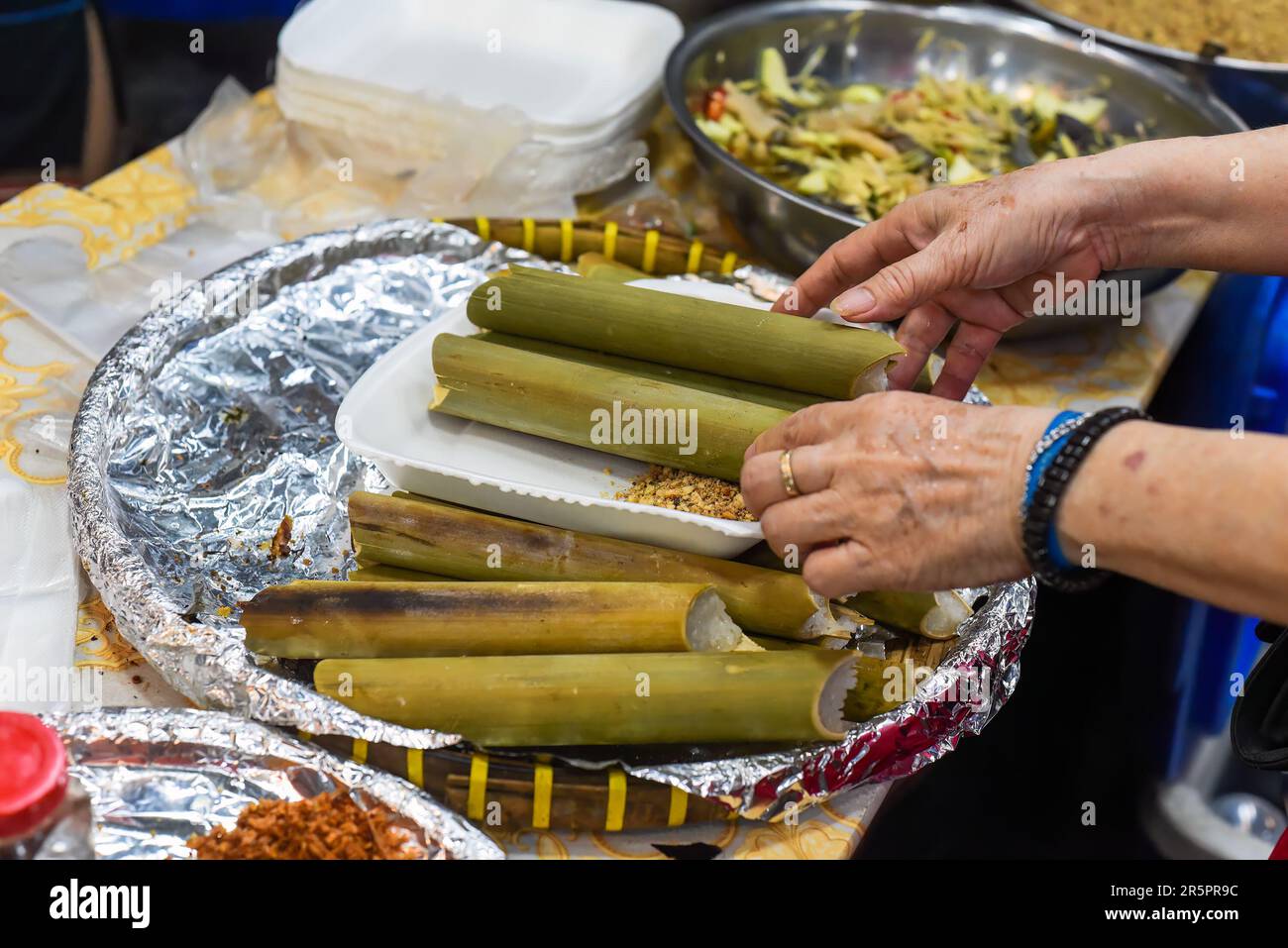 Vietnamese cuisine sticky rice hi-res stock photography and images - Alamy