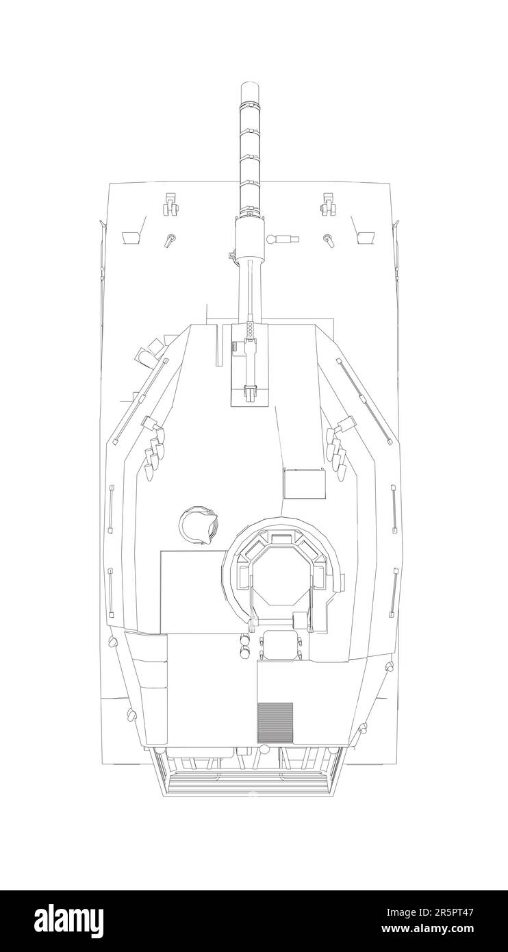 Isolated vector image for military concepts. Military tank. Military ...