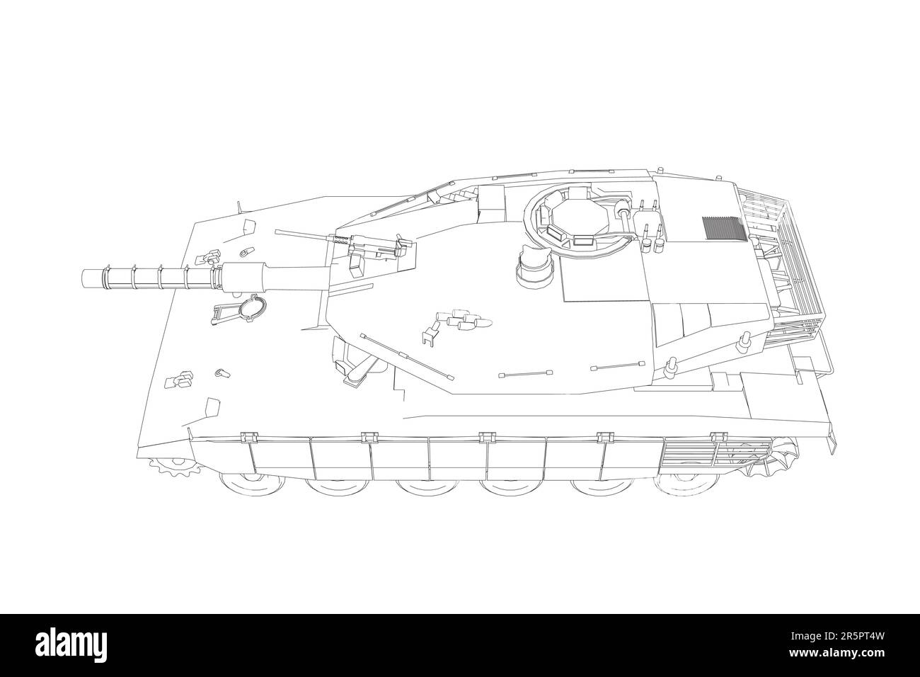 Isolated vector image for military concepts. Military tank. Military ...