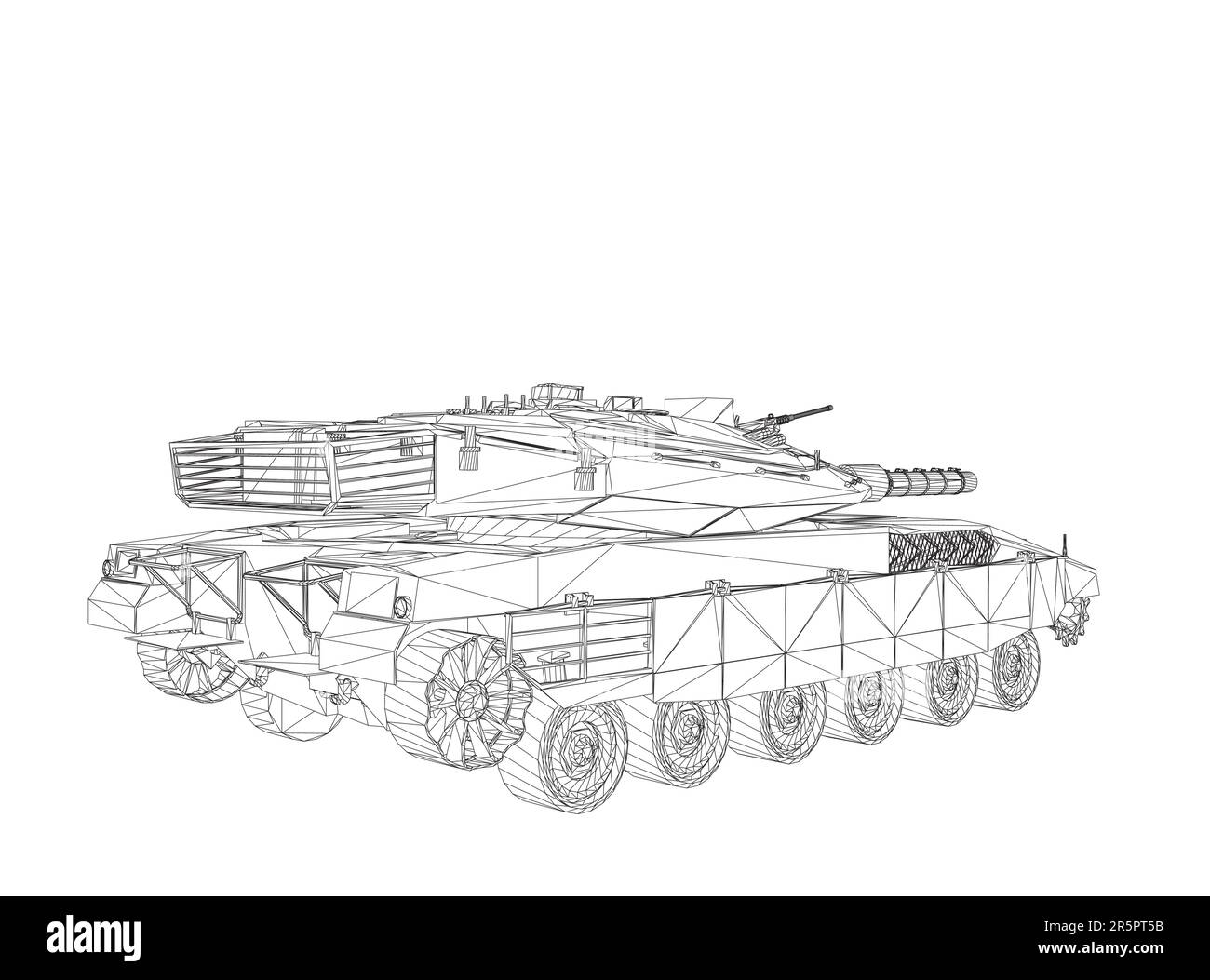 Isolated vector image for military concepts. Military tank. Military ...