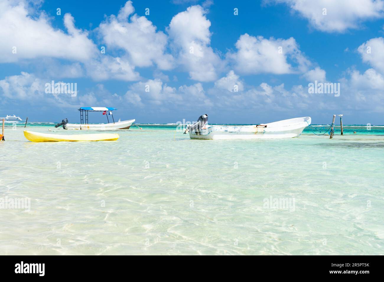 summer vacation at sea beach with boat in water. summer vacation at sea ...
