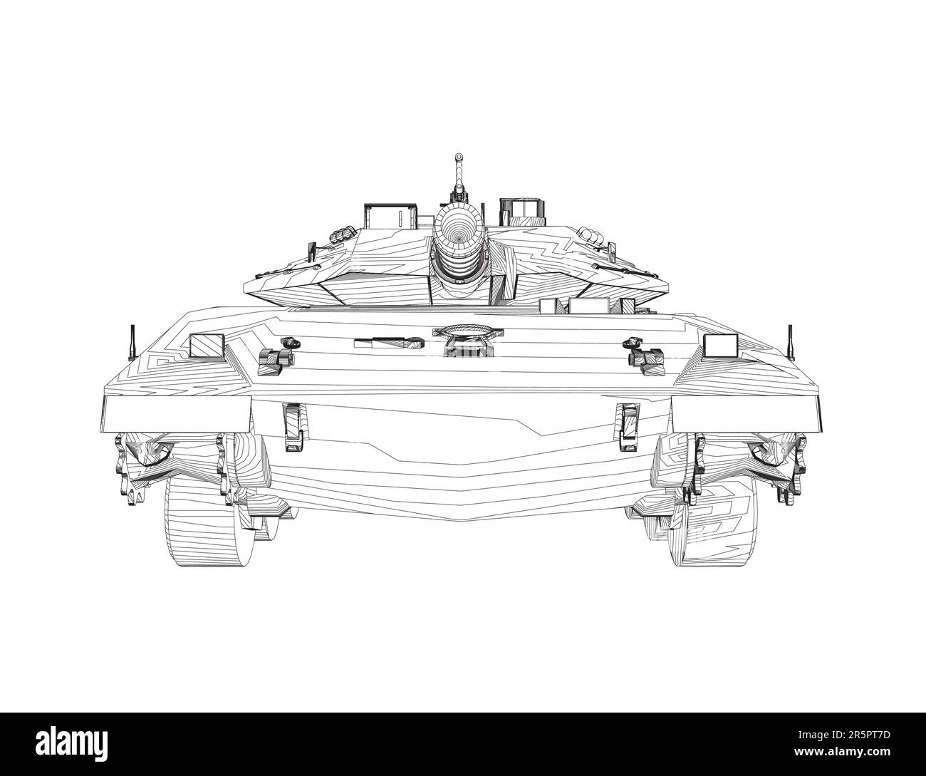 Industrial Tank Drawing