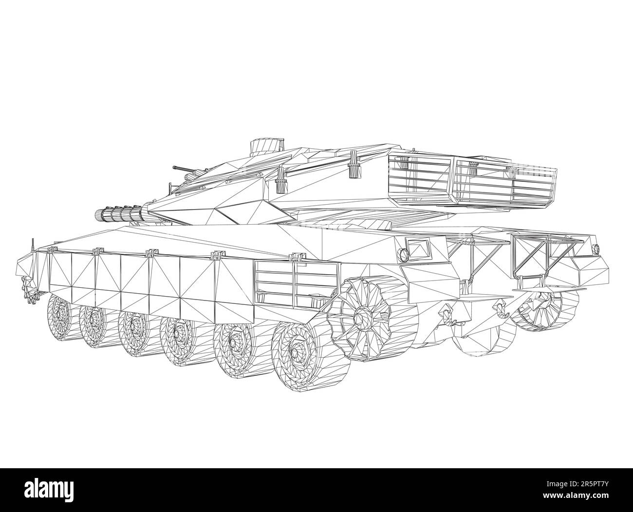 Isolated vector image for military concepts. Military tank. Military ...