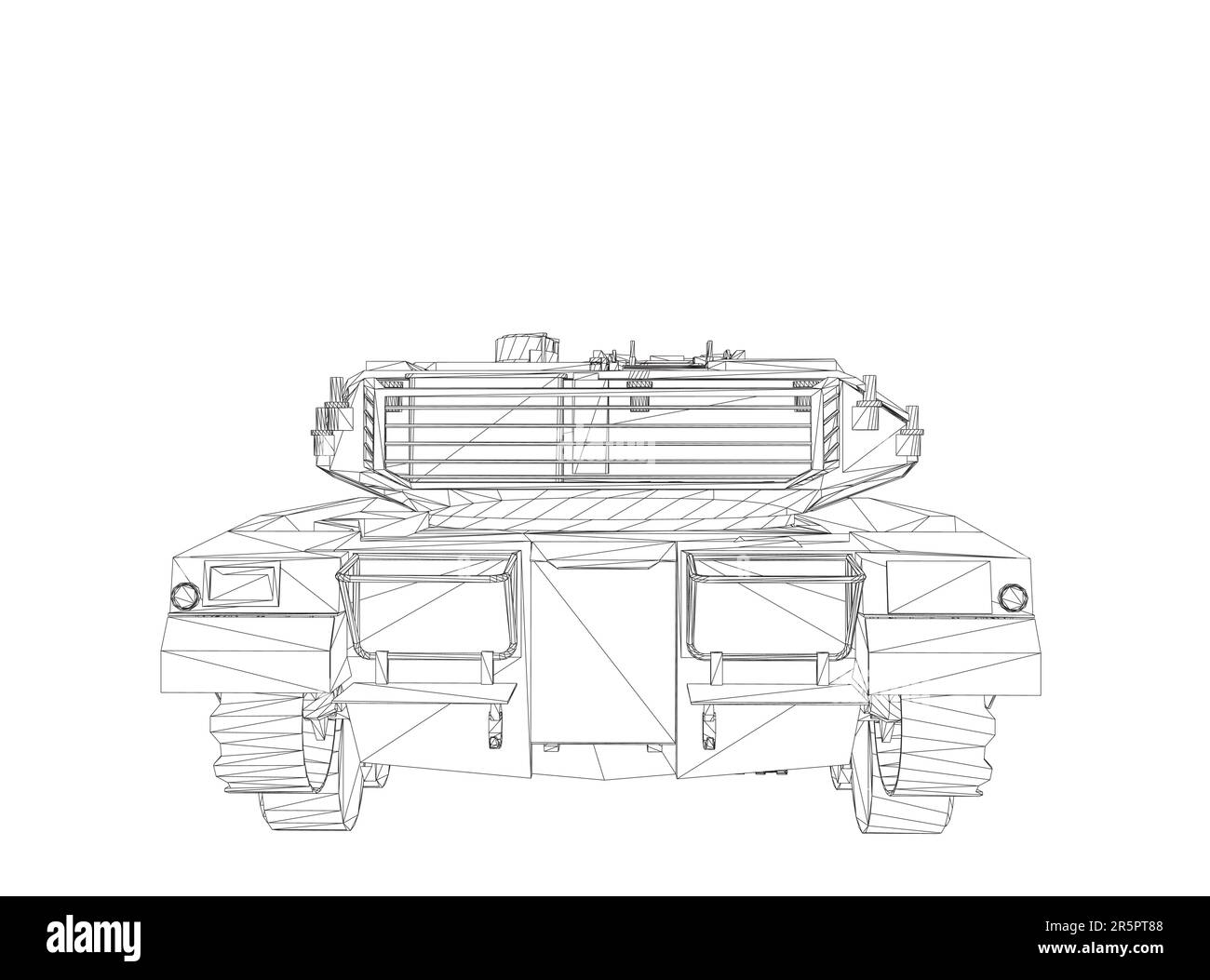 Isolated vector image for military concepts. Military tank. Military ...
