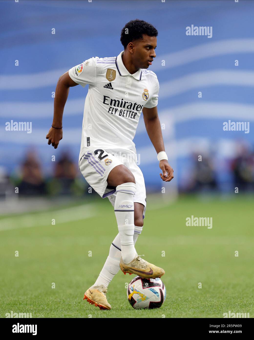 Madrid, Spain. 04th June, 2023. Rodrygo Goes of Real Madrid CF during ...