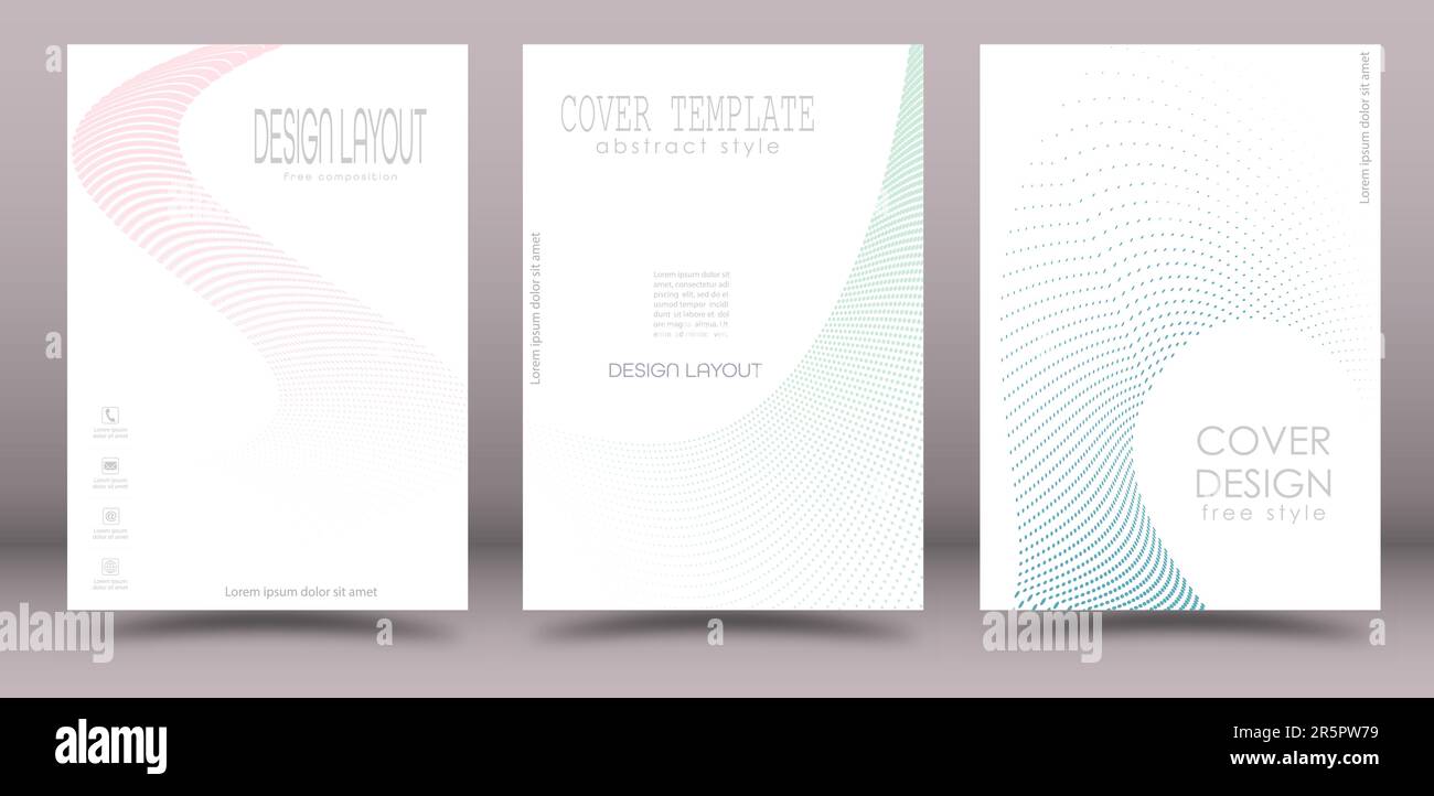 Abstract pattern. Template for the design of banners, posters and ...